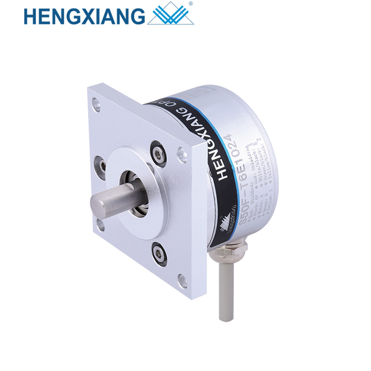 S50f Stainless Steel Shaft Mounted Encoder , Flange Incremental...