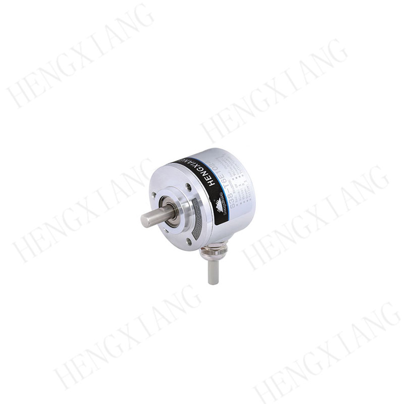 S38 Rotary Encoder Solid Shaft Encoder 50-16384ppr Optical Encoder...