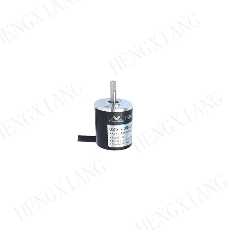 S25 Rotary Encoder Quadrature Sensor Solid Shaft 4mm D-type...