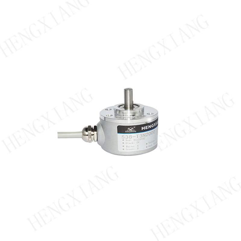 S38 Rotary Encoder Solid Shaft Encoder 50-16384ppr Optical Encoder...